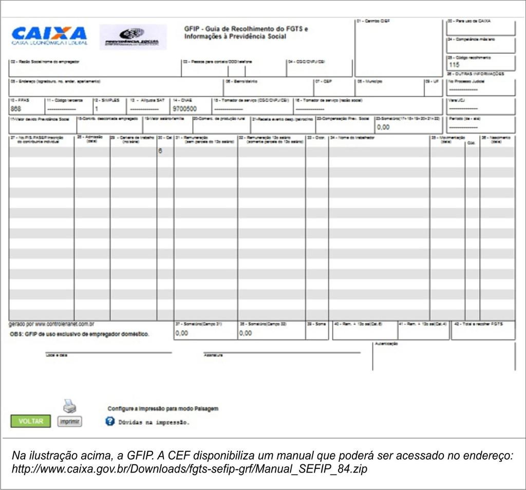 Alguns aspectos tributários sobre a GFIP