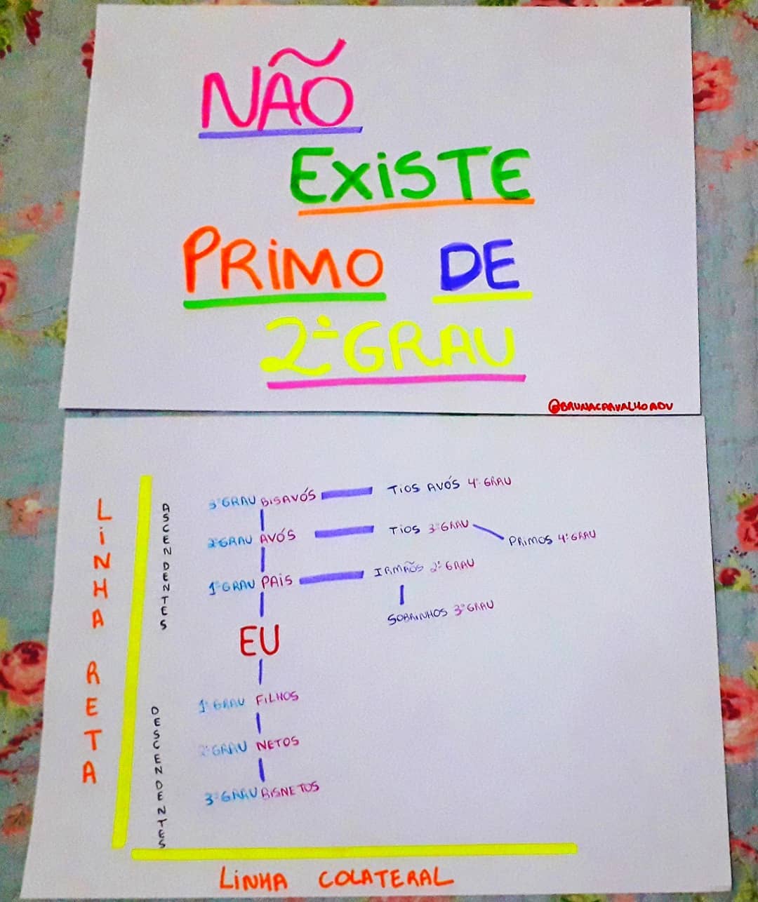 Não temos Primos de 4º Grau | Jusbrasil