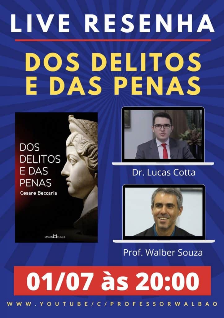 Resenha crítica: “Dos Delitos e das Penas” – Cesare Beccaria – Prof ...