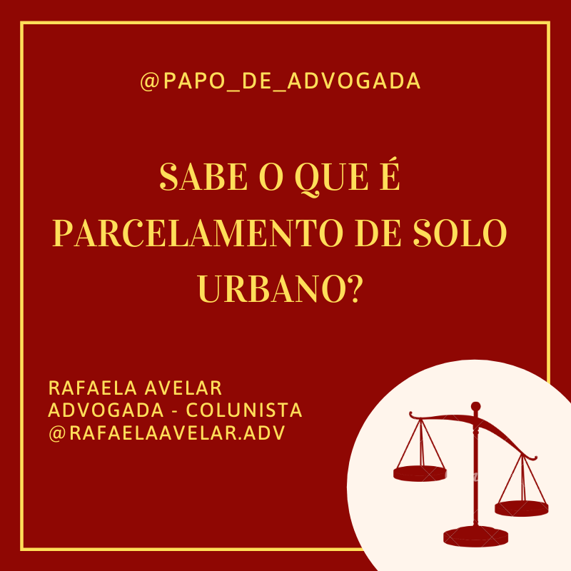 Sabe o que é parcelamento de solo urbano? | Jusbrasil