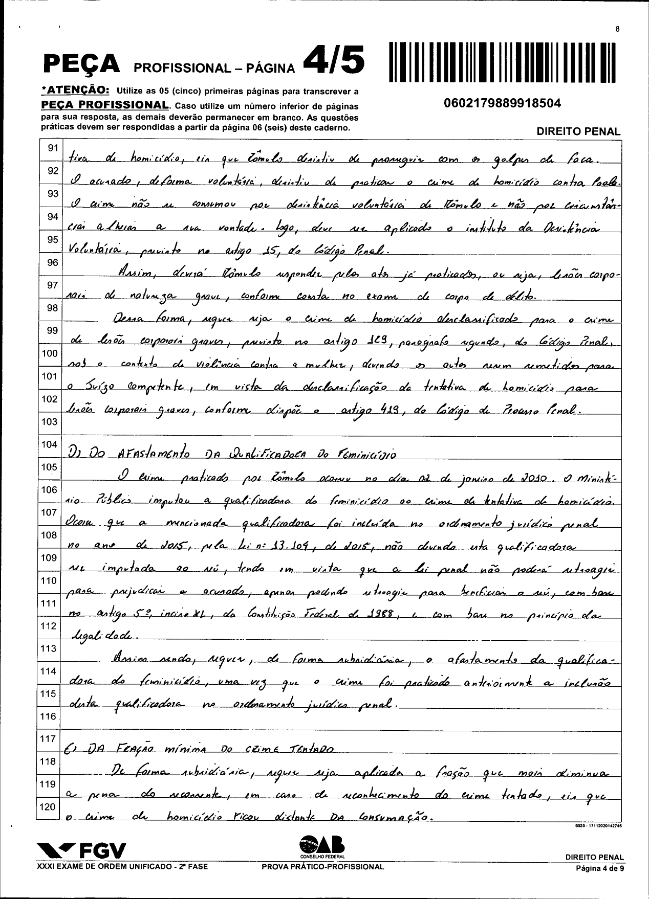 Modelo de Recurso em Sentido Estrito para Exame OAB | Jusbrasil