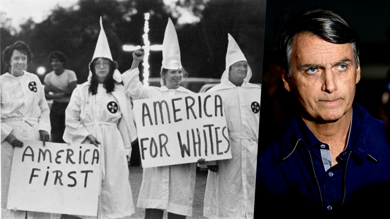 Ex-líder da Ku Klux Klan elogia Bolsonaro: ''Ele soa como nós''