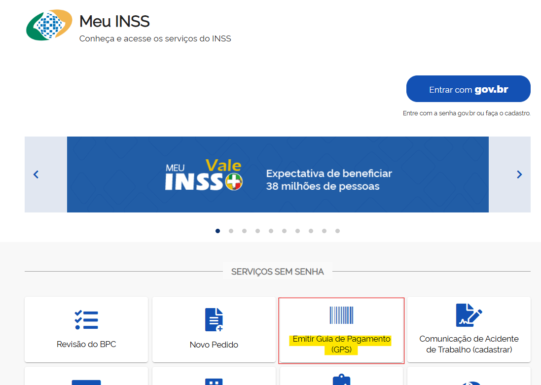 Como emitir boletos para pagamento das Guias do INSS para o ano de 2025 ...