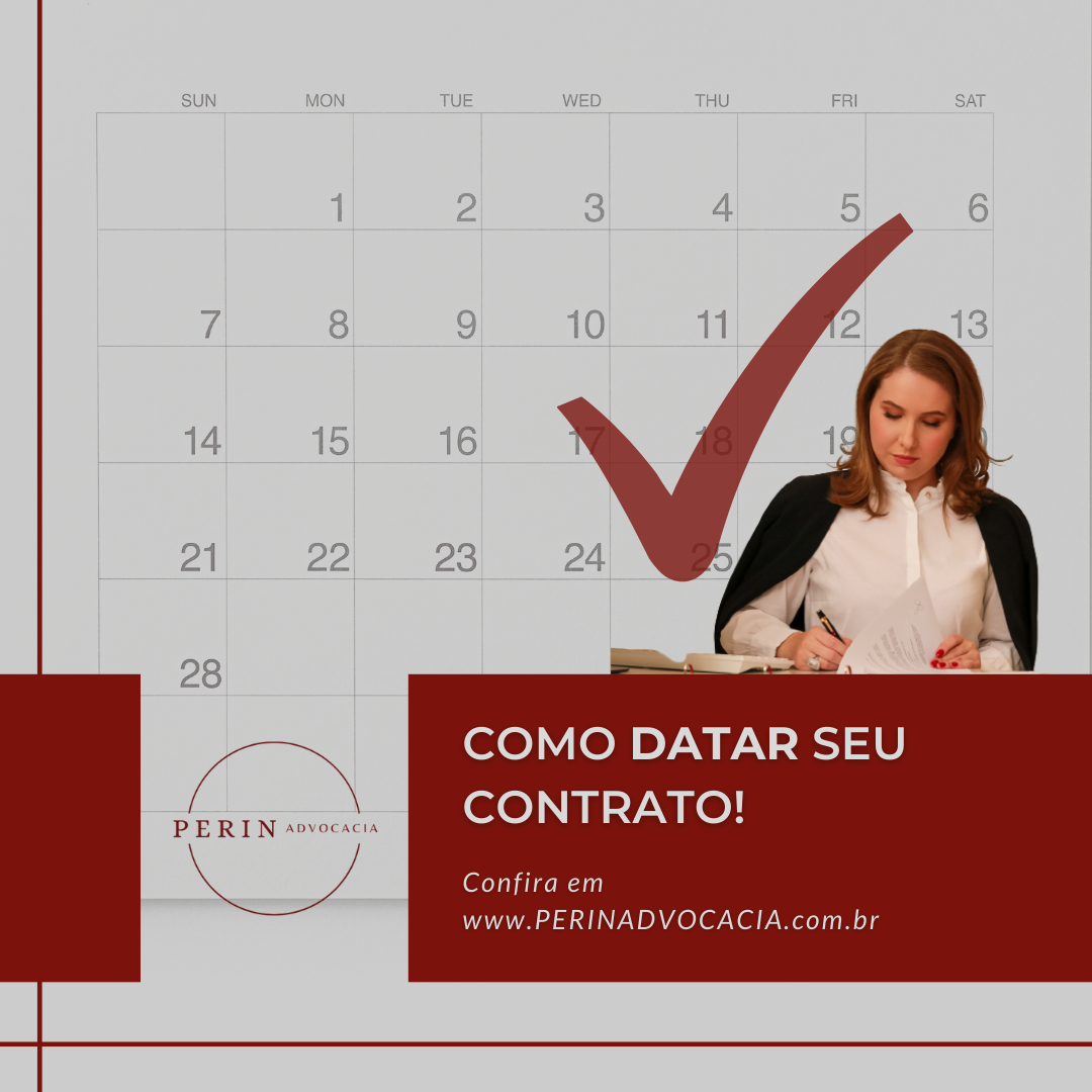 Como Datar seu Contrato! | Jusbrasil