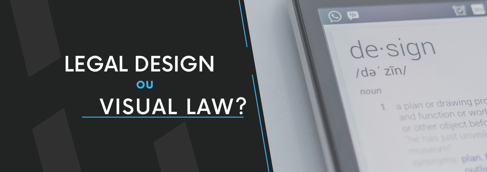 Qual a diferença entre Legal Design e Visual Law? | Jusbrasil