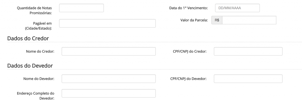 Como preencher uma Nota Promissória? Modelo | Jusbrasil