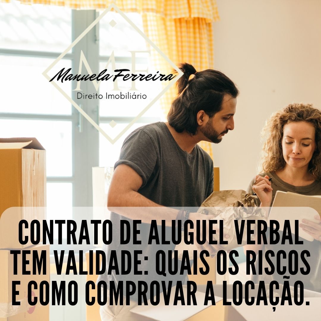 Contrato de aluguel verbal tem validade: Quais os riscos e como ...
