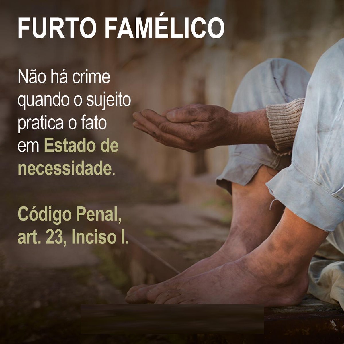 O direito Penal Brasileiro e o furto Famélico | Jusbrasil