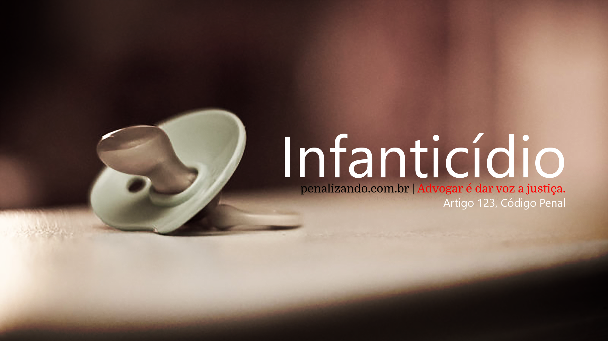 Infanticídio: o homicídio com características concentradas