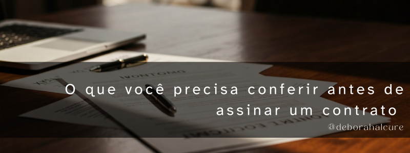 Quais os principais pontos que merecem atenção em um contrato? | Jusbrasil