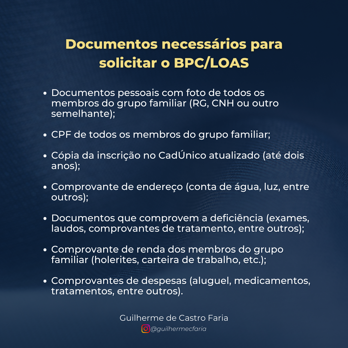 BPC/LOAS: tudo o que você precisa saber sobre o benefício! | Jusbrasil