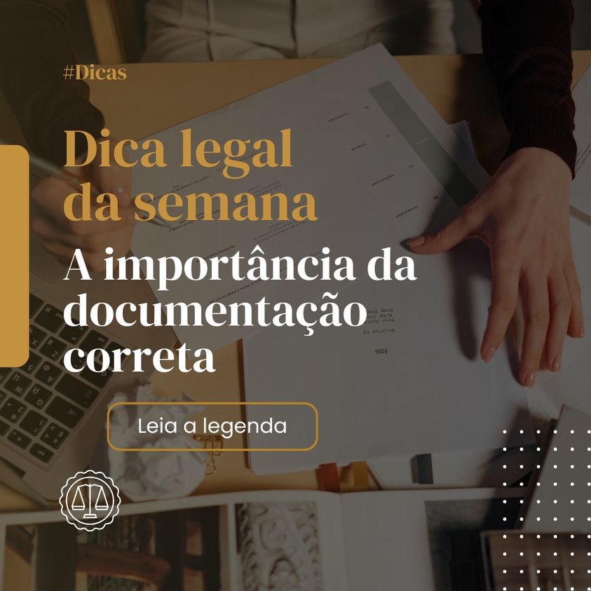 🔍 A importância da documentação correta | Jusbrasil