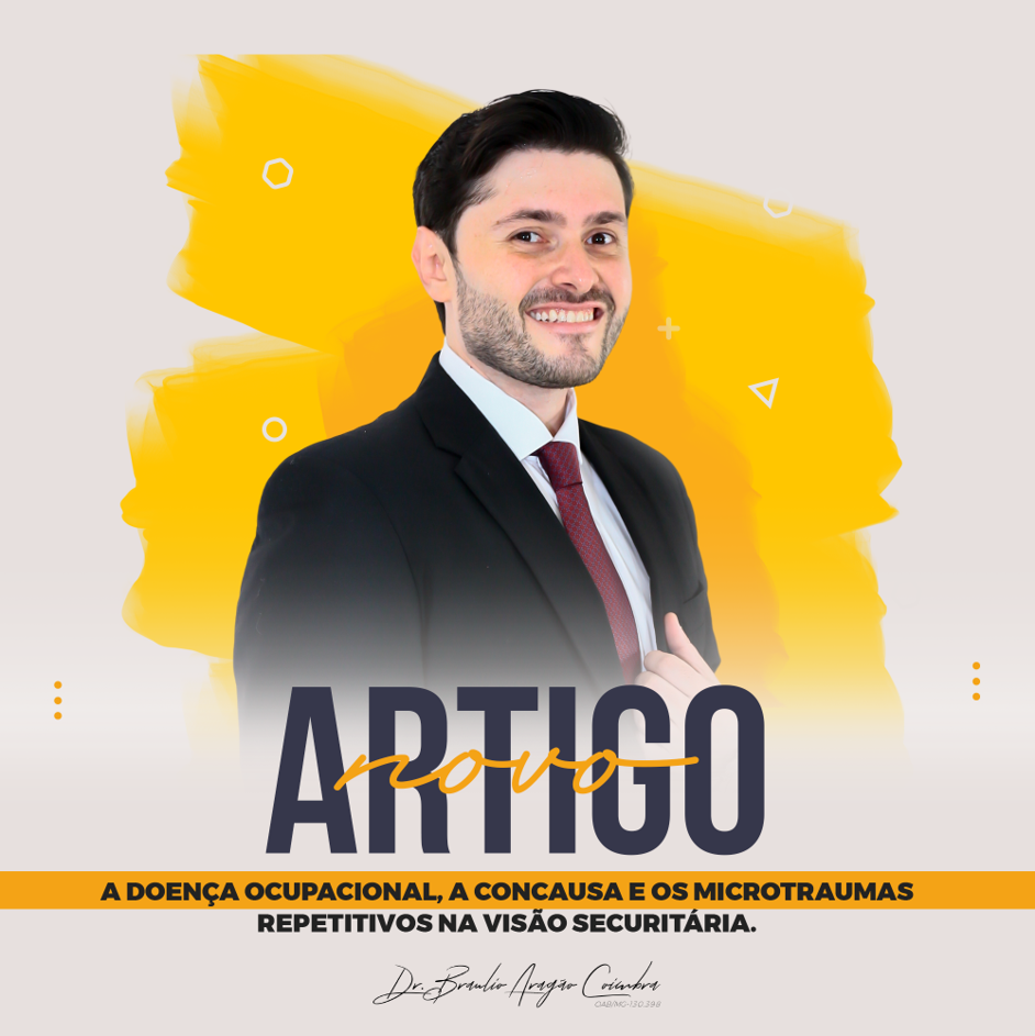 A doença ocupacional, a concausa e os microtraumas repetitivos na visão ...